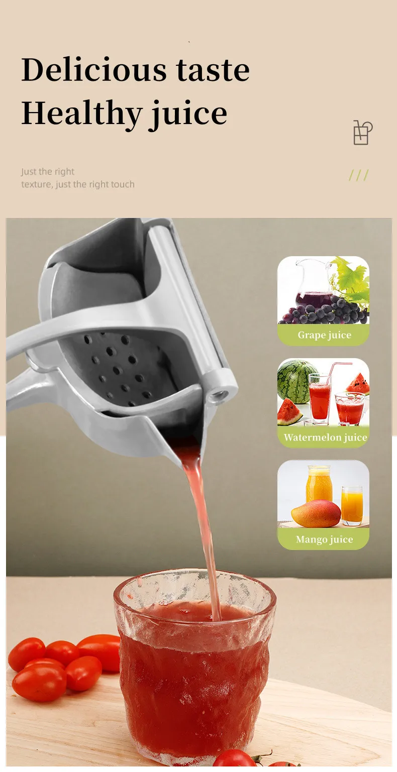 2023 Trending Stainless Steel Alloy Manual Fruit Juicer Tools Hand ...