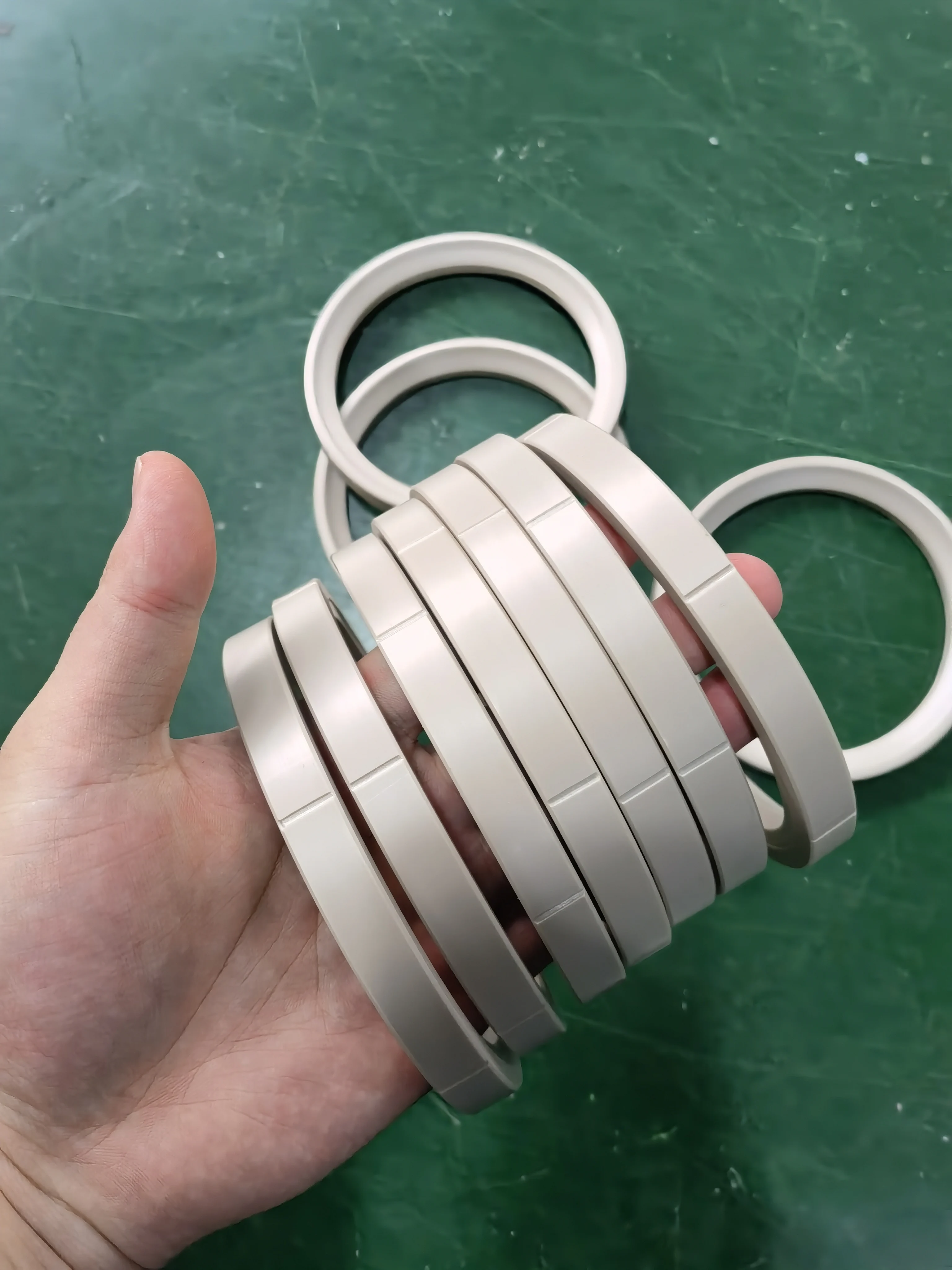 Peek Retaining Ring Sealing Ring Polyether Ether Ketone Opening ...