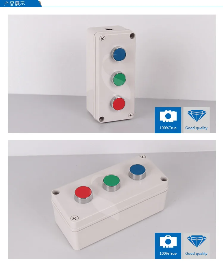 Iecex And Atex Certified Explosion-proof Plastic Emergency Switch Box ...