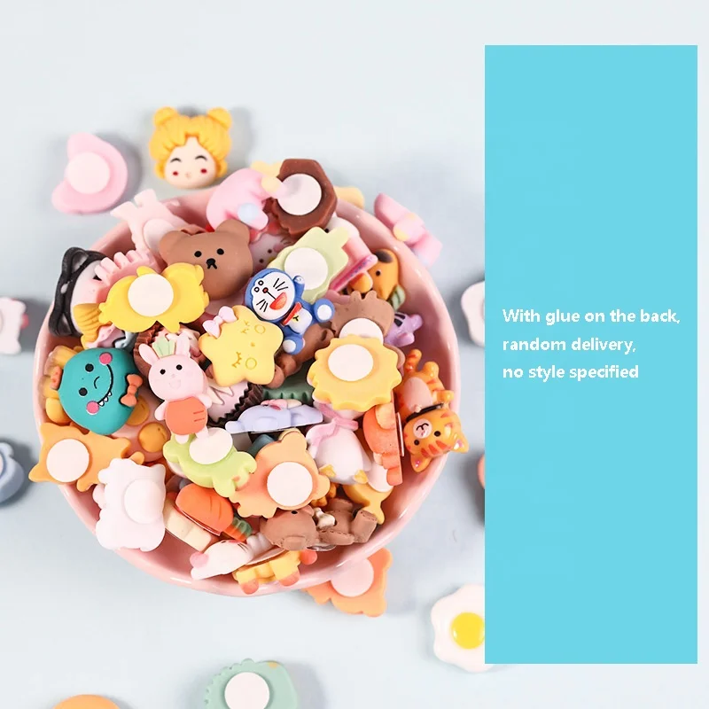 Cute Cartoon 3D Resin Stickers - Self Adhesive Decoratives