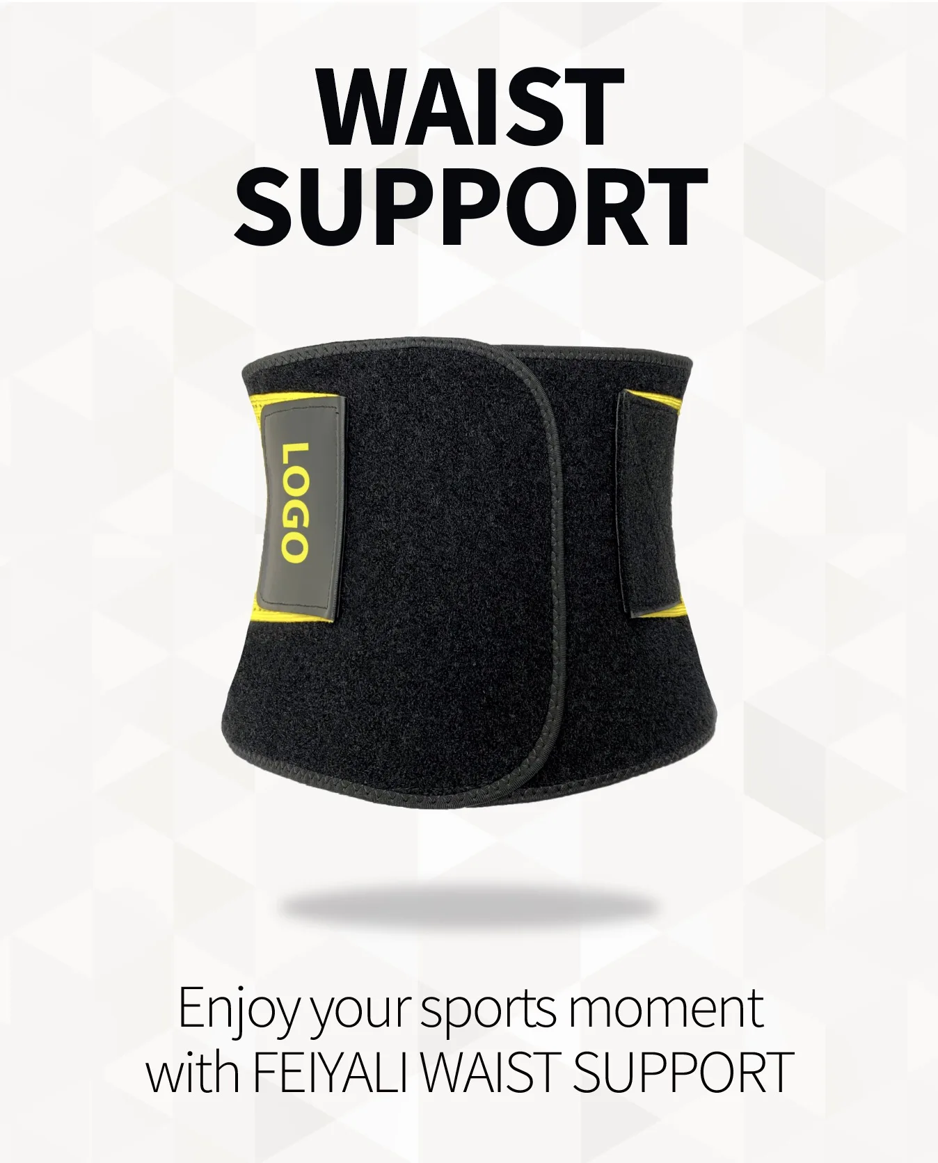 Compression Adjustable High Quality Waist Support 3 Band Waist Trainer ...