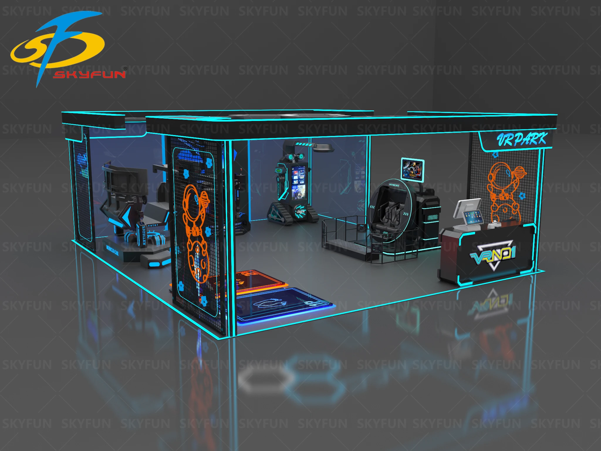 3 Dof 3 Screens Racing Car Simulator - Dynamic Motion Drive