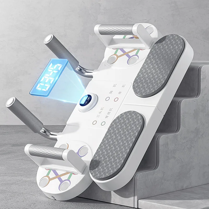 New White Portable Plank Push-up Rope 3 In 1 Abdominal Core Power ...