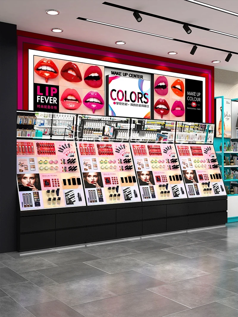 Acrylic Display Shelves for Beauty Supply Stores - Durable & Stylish