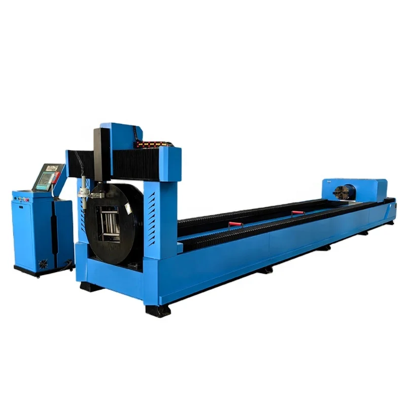 Automatic CNC Metal Square Tube Plasma Cutting Machine