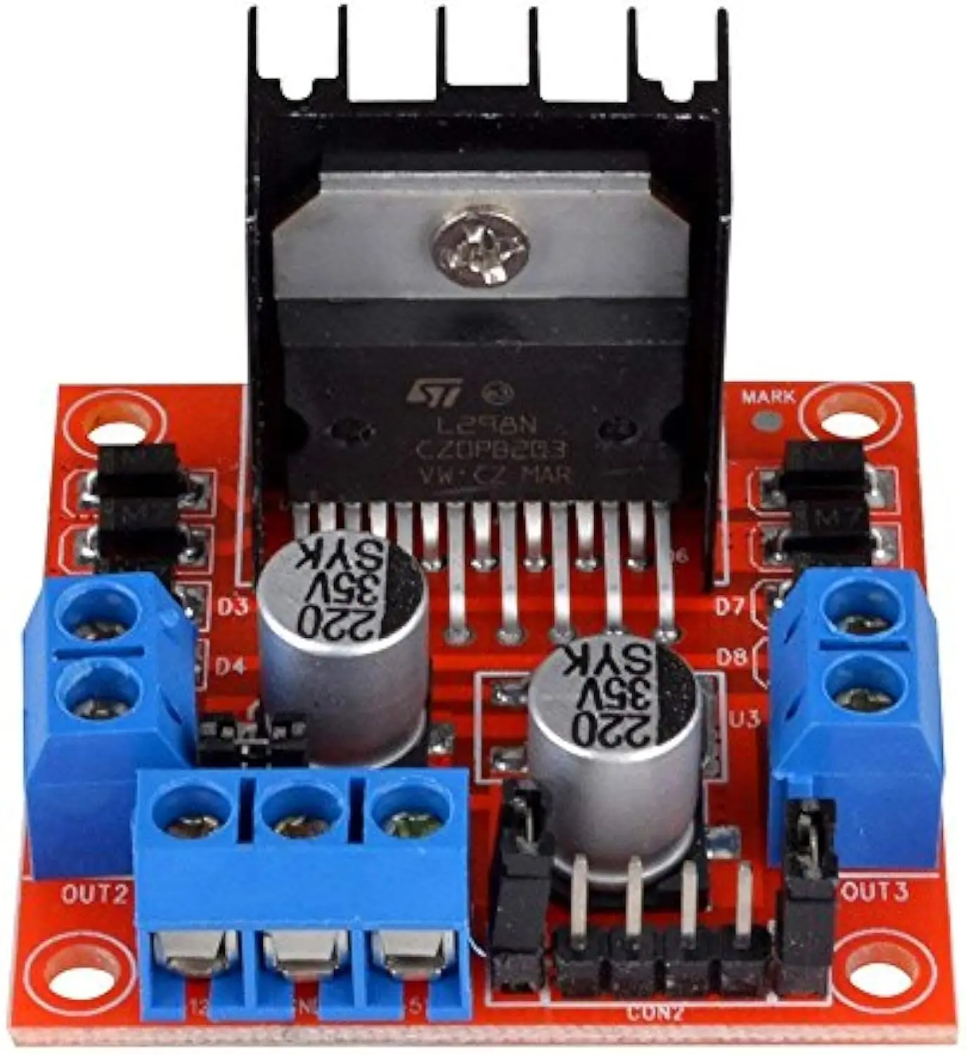 Aismartlink L298n Motor Driver Controller Board Module Stepper Motor Dc ...