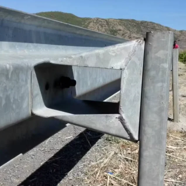 AS/NZS Galvanized C Spacer Block C Post Guardrail Highway Crash Barrier ...