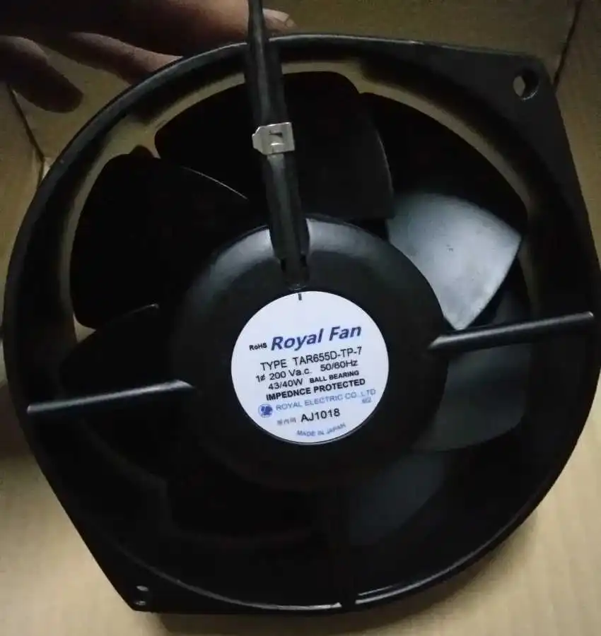 ROYAL AC 200V 43/40W Cooling Fan - High Air Volume & Efficiency