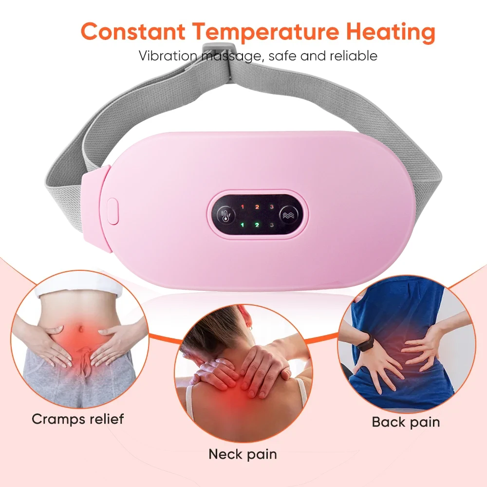 Portable Cordless Massage Belt - Fast Heating & Adjustable