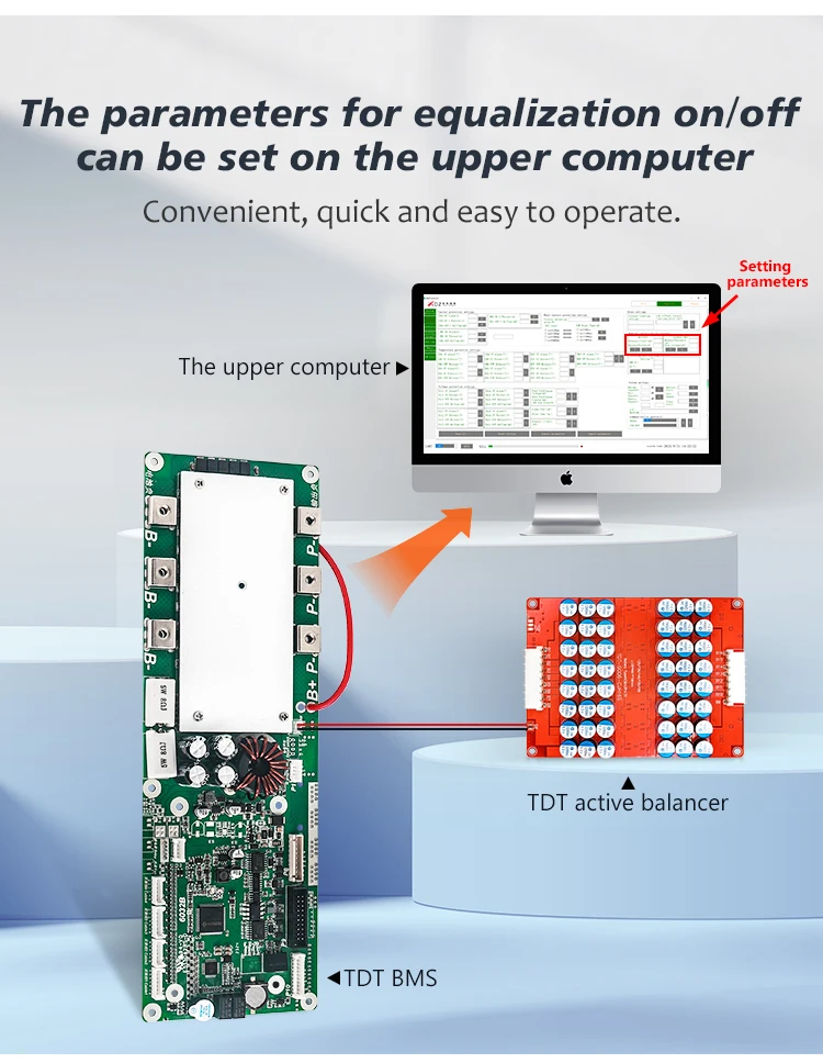 Tdt Software Bms 8s-16s Rs485/rs232/canbus/bluetooth 50a 60a 100a 150a ...