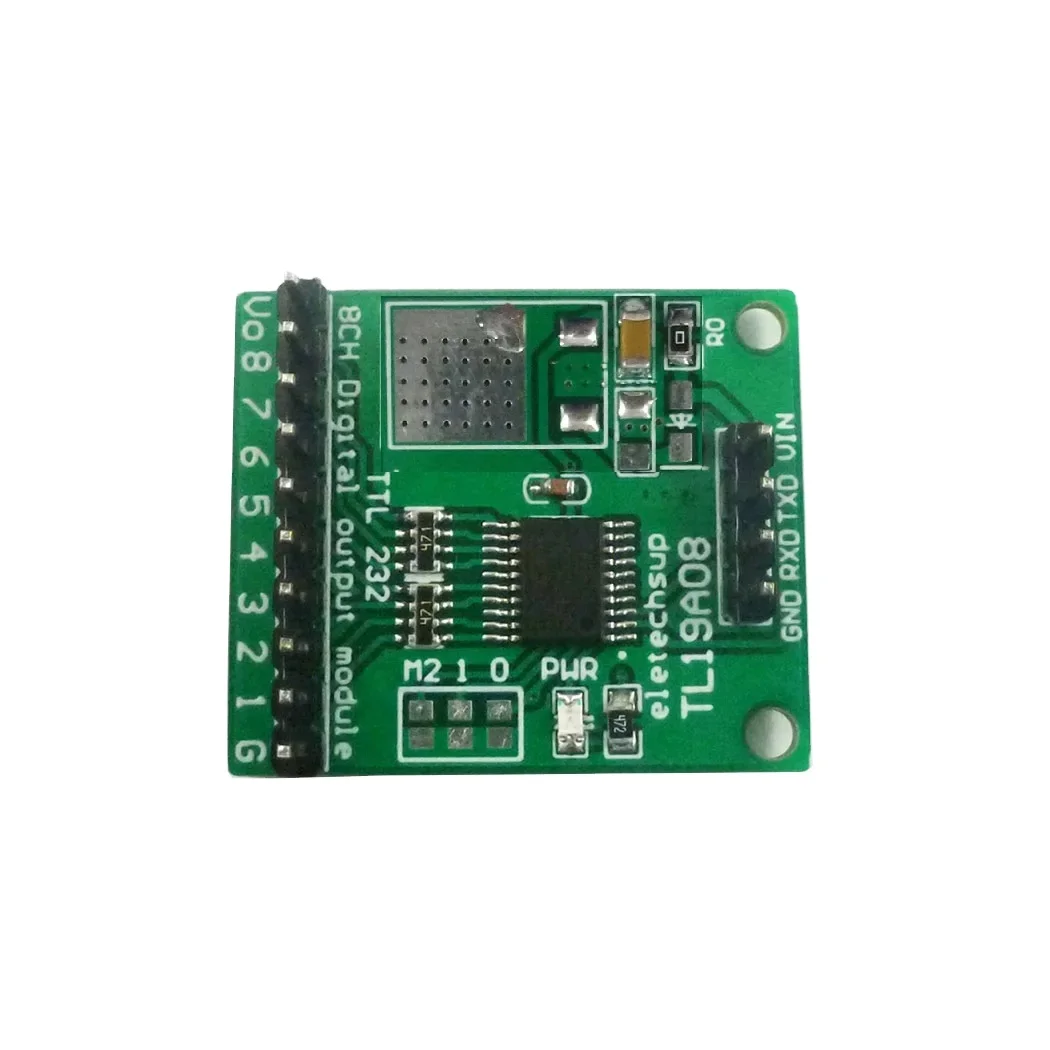 Tl19a08 12v 5v Modbus Rtu At Command 8ch Ttl232 Uart Io Output Module ...
