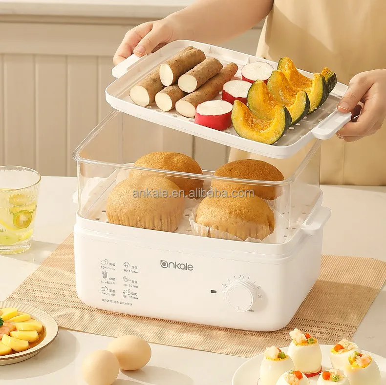 Kitchen Appliance Multi Purpose Electric Food Steamer 1-2-3 Layer ...