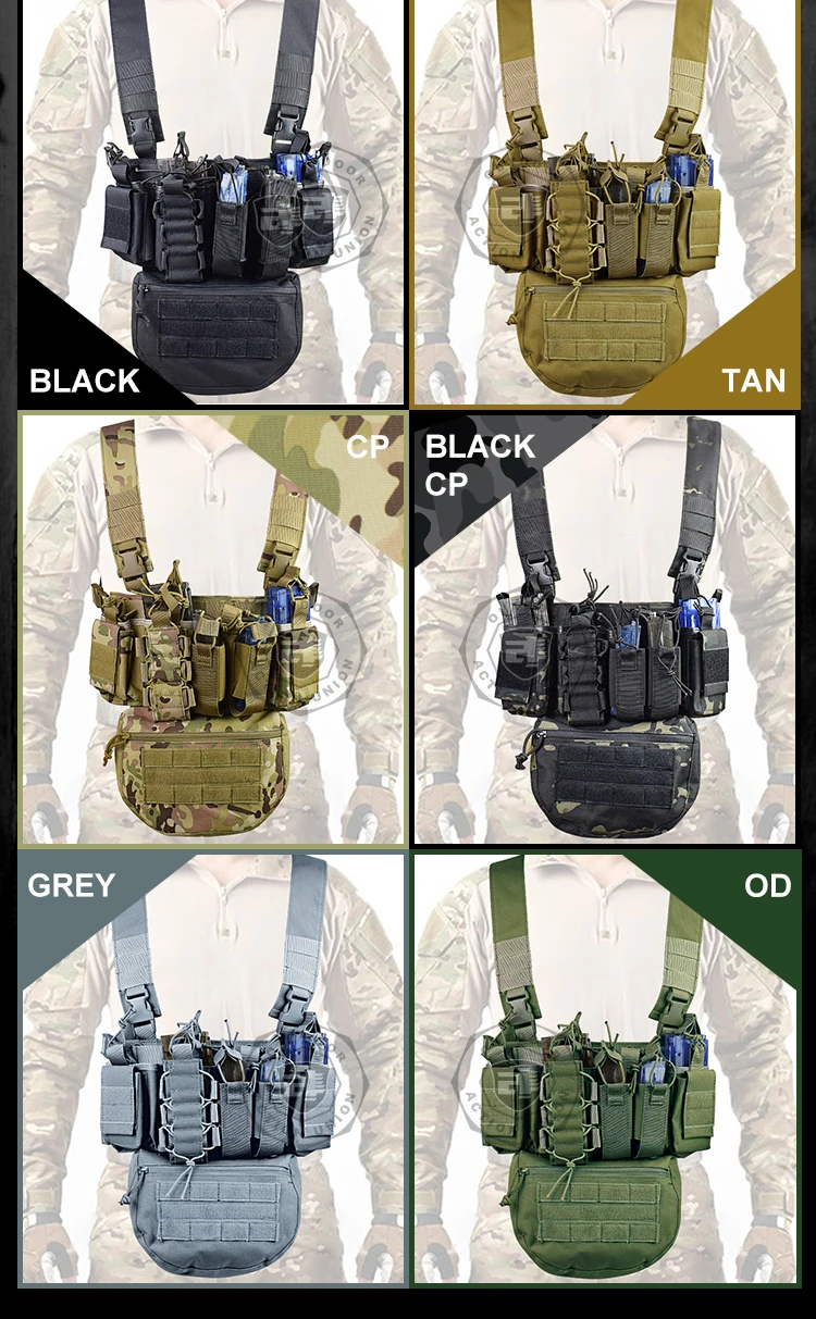 Actionunion 1000d Custom Outdoor Pack Mini Multicam Vest Hunting Molle ...