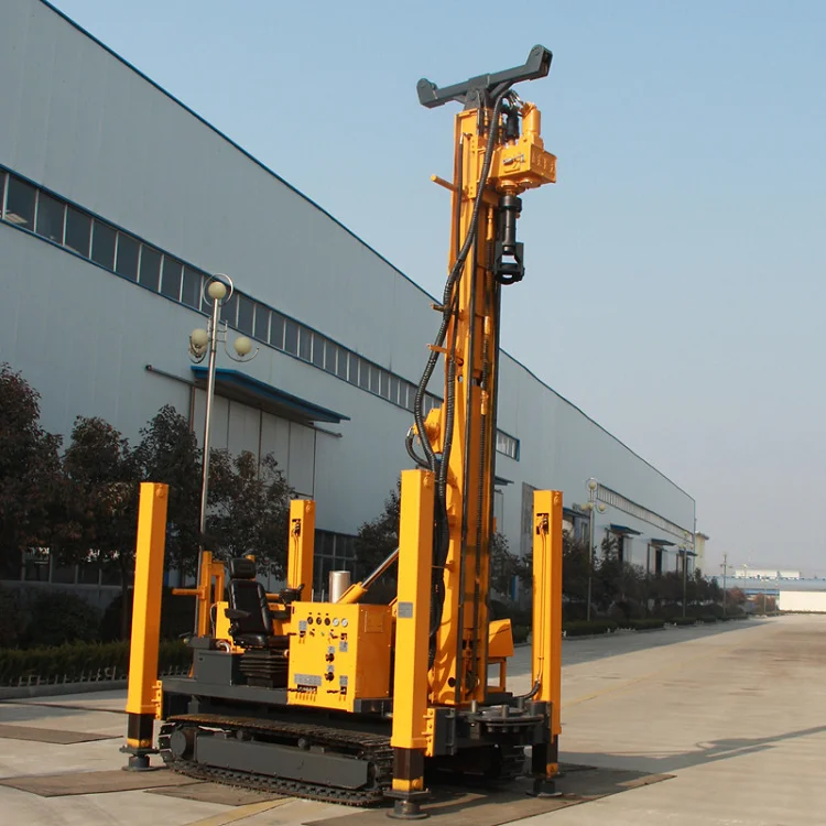 Crawler Water Well Drilling Rig Geological Exploration Hydraulic ...