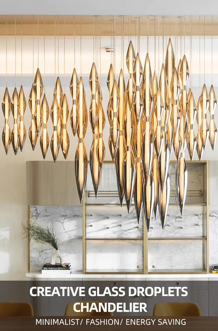 Modern Luxury Decorative Ceiling Pendant Light Villa Lobby Hotel Hall ...