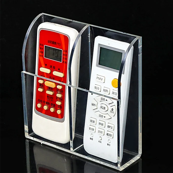 Wall Mounted Clear Acrylic Single Remote Control Display Holder For ...