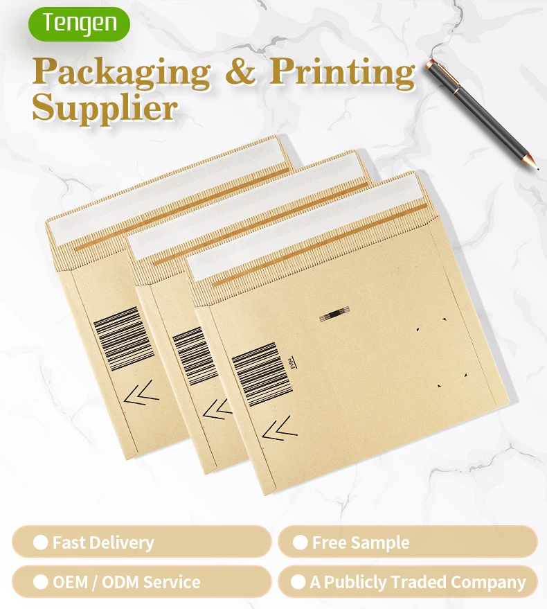 Tengen Shockproof Kraft Paper Express Envelope Bag 100% Eco-friendly ...