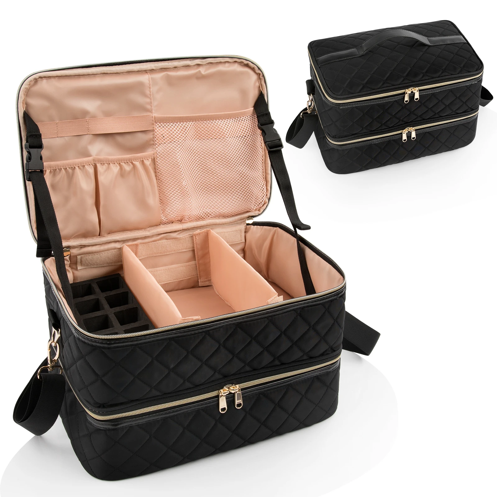 Relavel Is A Double-layered,Checkered Nail Bag That Holds 40-50 Nail ...