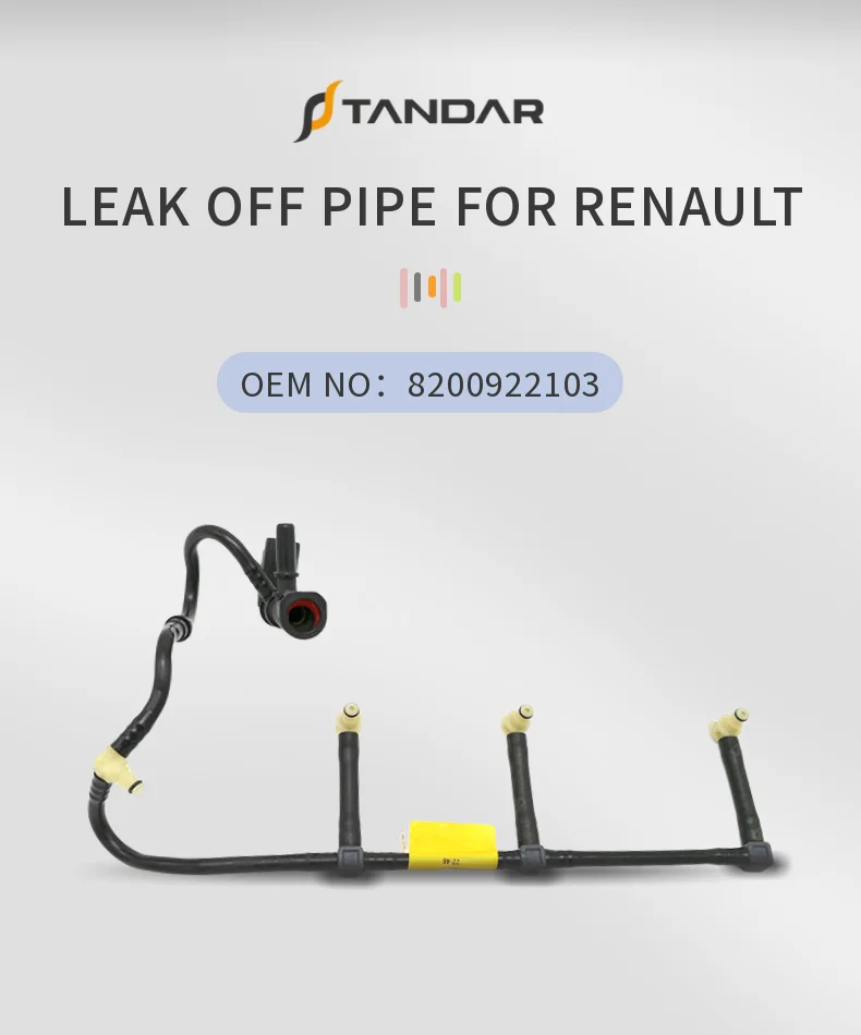 Leak off Pipe for Renault Scenic Siemens 1.5dc - OEM 8200922103