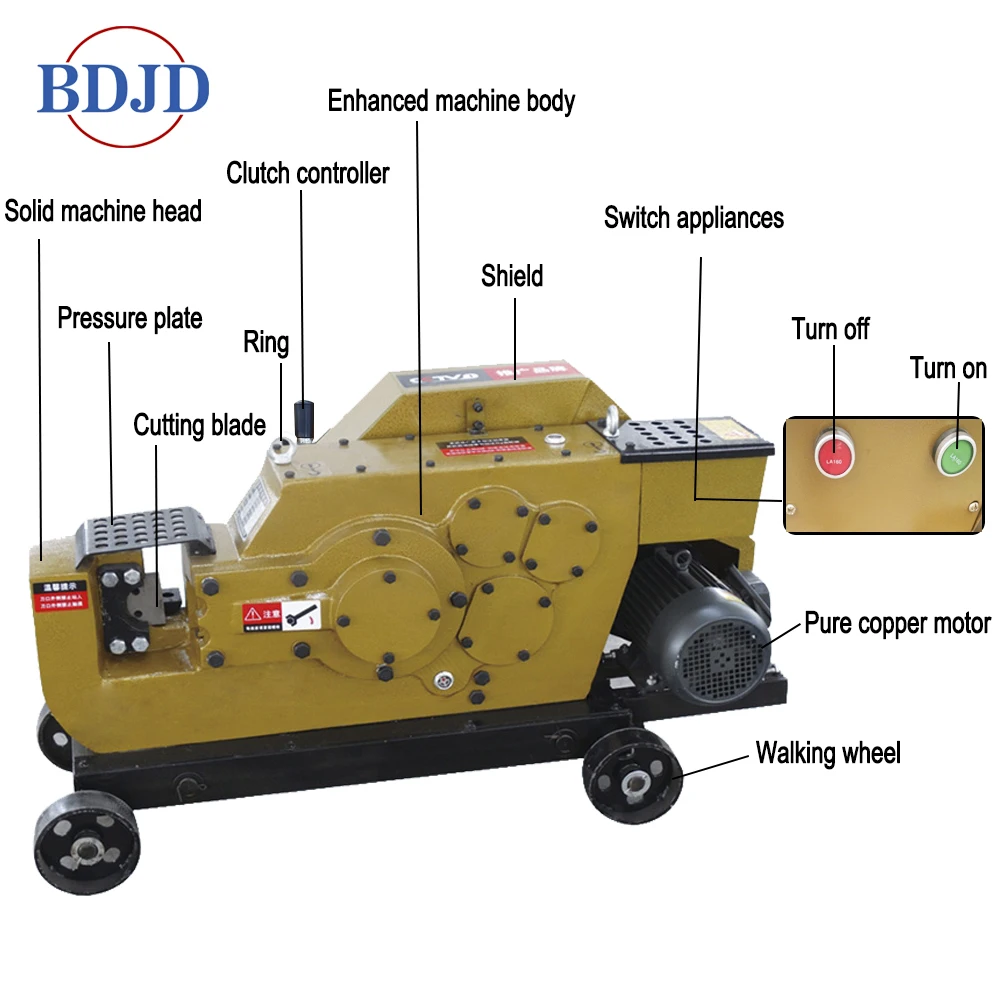 Excellent Electric Rebar Cutter - Precision Steel Cutting