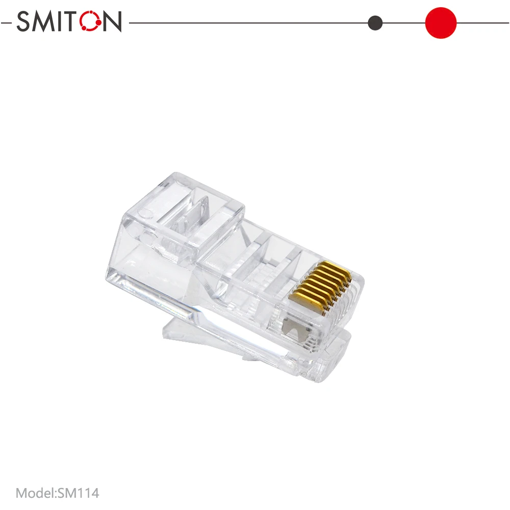 Rj45 Connector Cat5 Network Connectors Utp 8p8c Rj45 Modular Plug - Buy ...