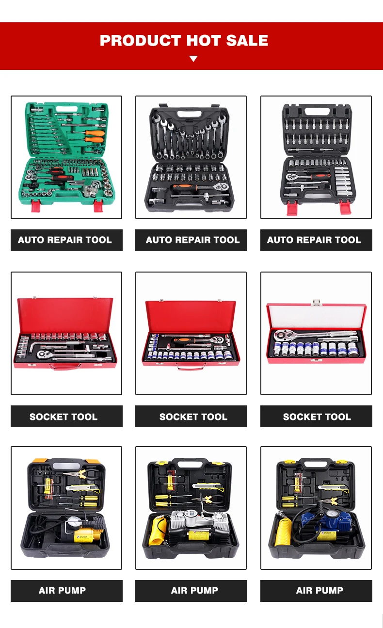 Oem Customized Factory Price High Quality 82pcs Auto Repair Tool Set Of ...