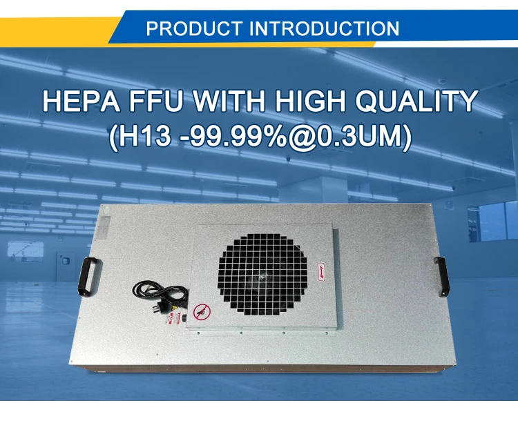 Clean Room Fan Filter Unit HEPA Filter FFU - 1 Year Warranty