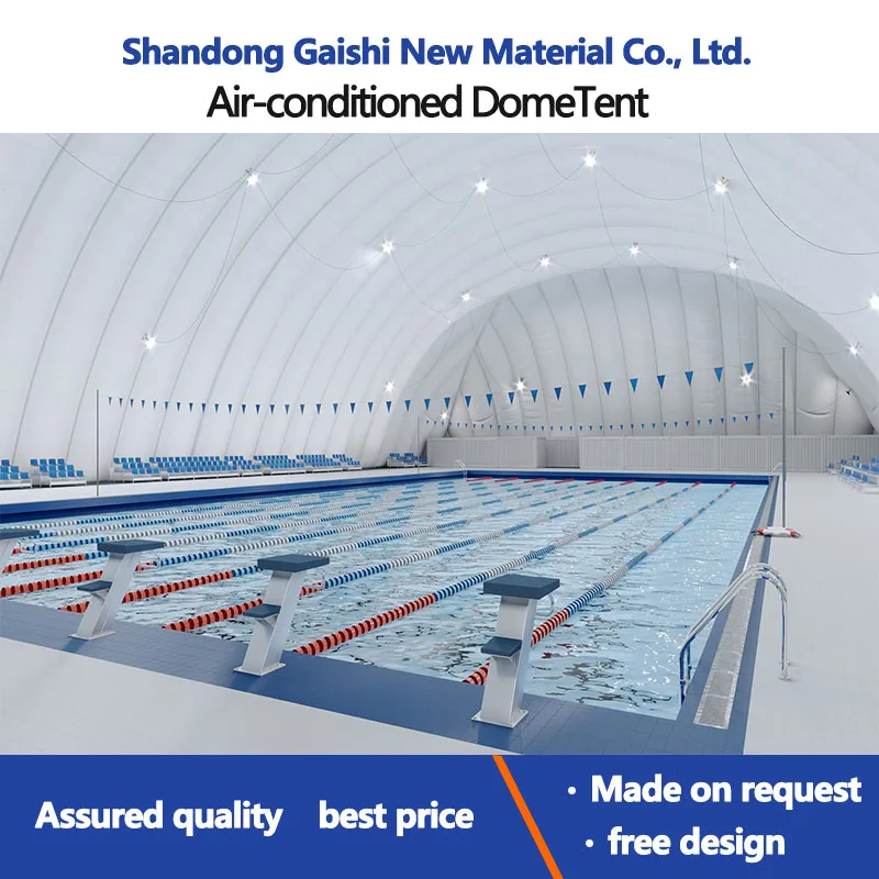 Custom PVDF Membrane Covers for Sports Air Dome Tents
