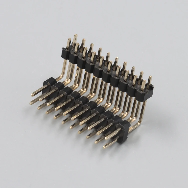 SCONDAR Stackable Pin Headers PH=2.54 H=2.54 L=10.5/5.0/3.0 2x5Pin GF ...