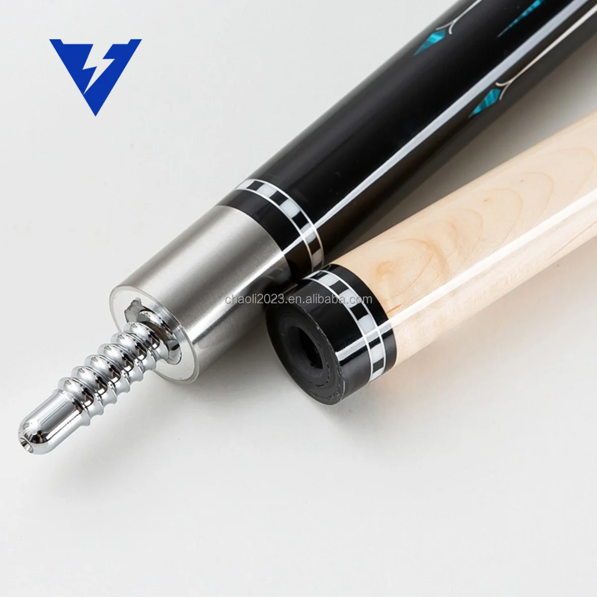 Wholesale 13mm Tip Popular Pool Cue RTS Maple Wood Centre Joint ...