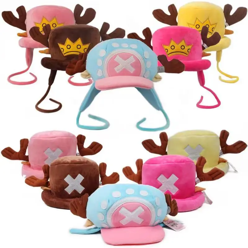 10 Styles Chopper Plush Hat Anime Cartoon Cosplay Winter