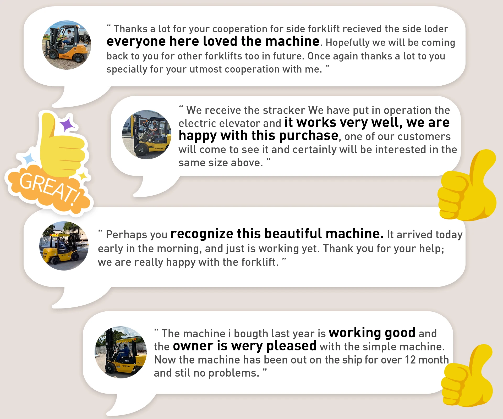 Ltmg Heavy Duty Forklift Truck Container Handling 15 Ton 16 Ton 18 Ton ...