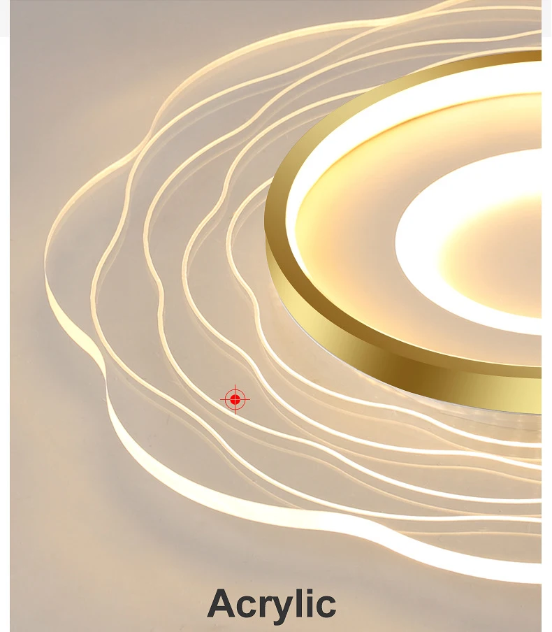 Bedroom Modern Simple Style Led Ceiling Lamp Contemporary Led Remote ...