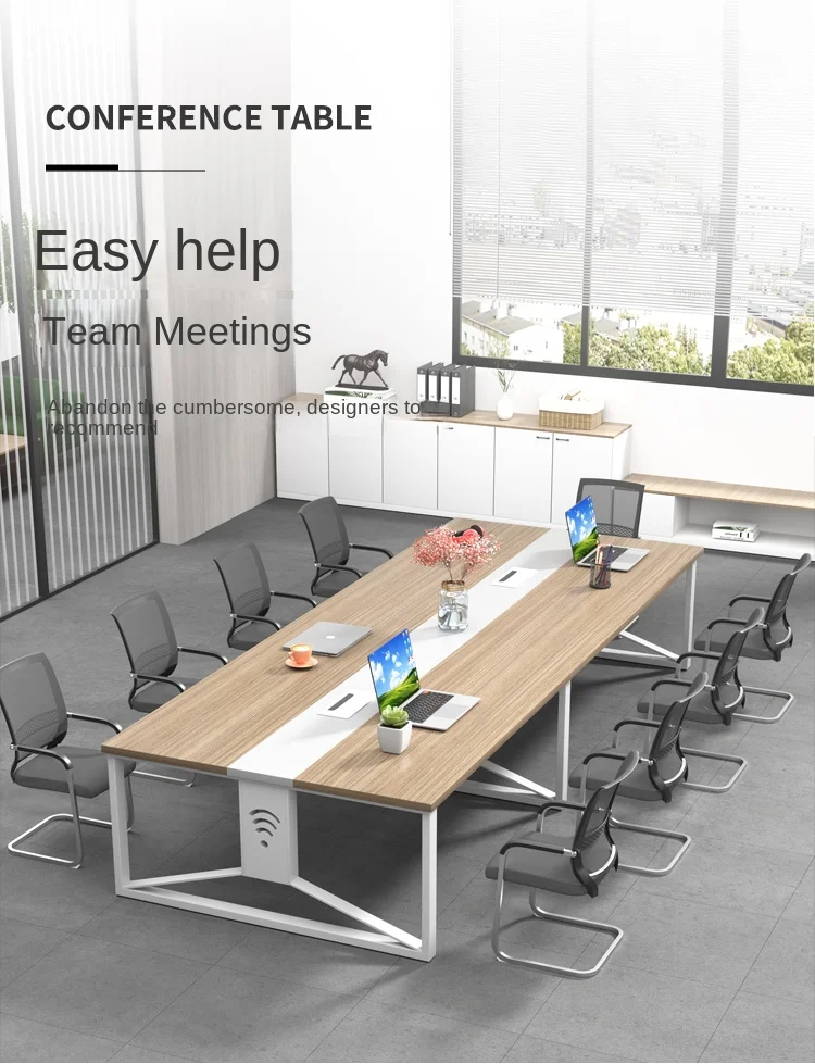 Modern Luxury Conference Table Set for Schools & Hotels