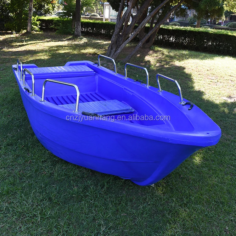 10 Persons 4.3m Solid High Density Pe Plastic Large Fishing Boat For ...