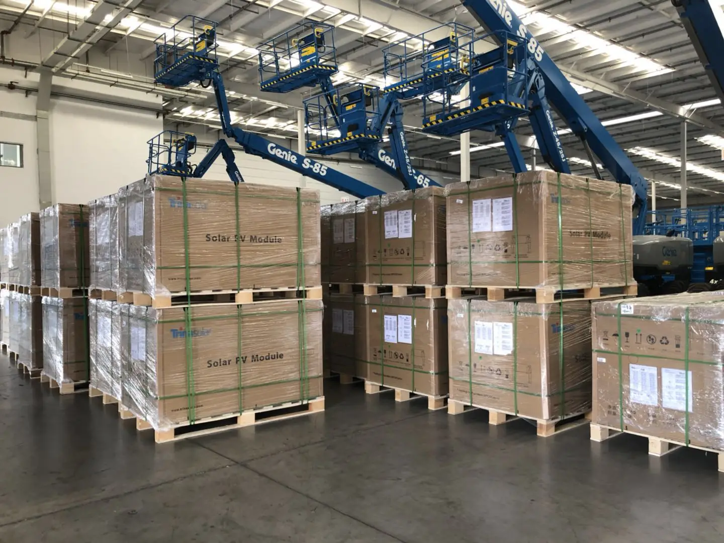 Painel Solar Trina 450w Tsm-de21 420 430 Solar Modules And Panels Tsm ...