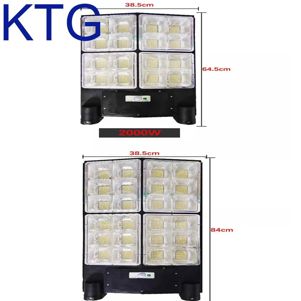 2000w 3000w 5000w Plastic Outdoor Solar Lights Led Solar Street Light ...