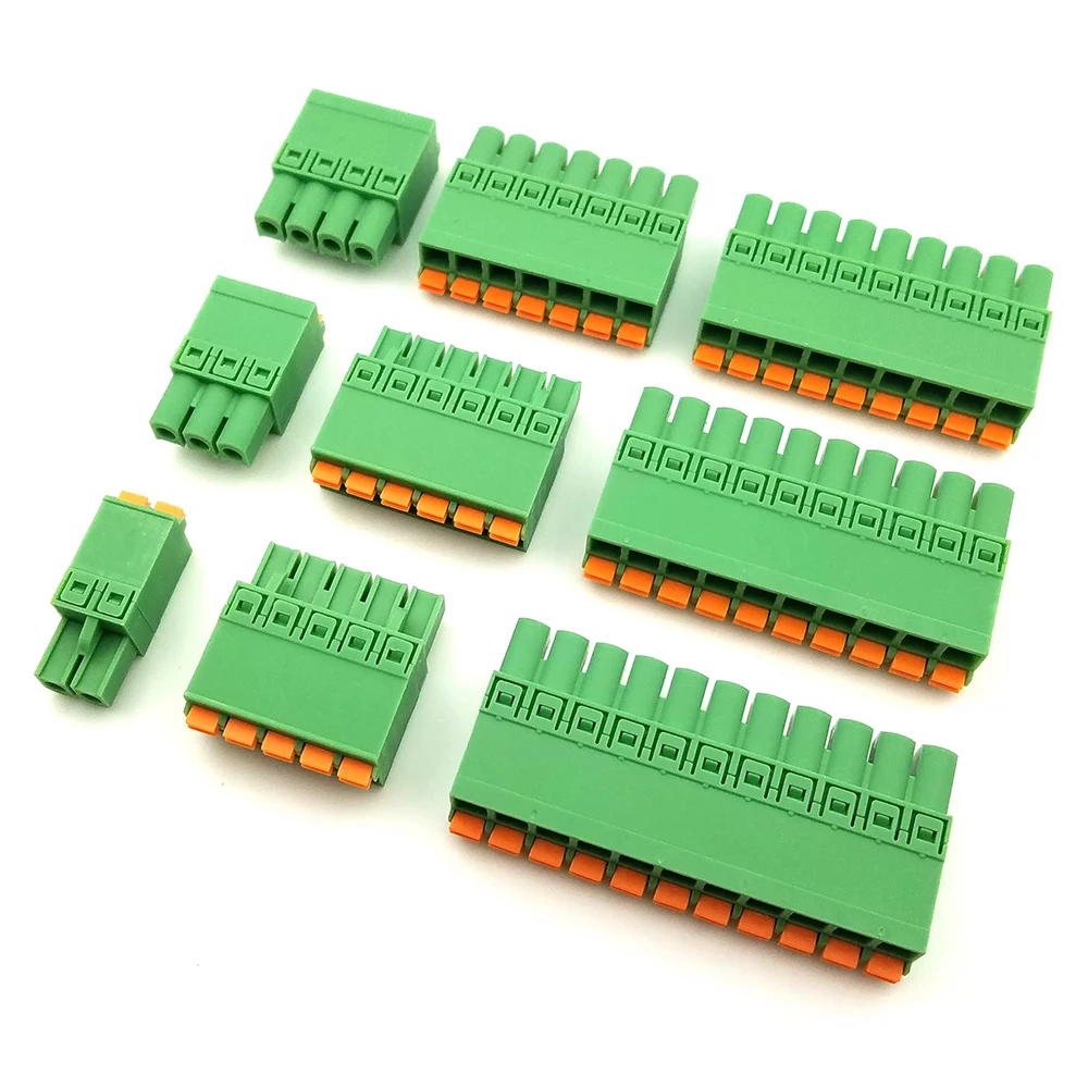 5.0mm/5.08mm 2EDGKN Pluggable Earth Terminal Block Connector Earth ...