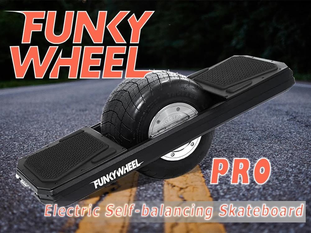 Funkywheel Pro Model 11 Inch Electric Skateboard Self-Balancing Self ...