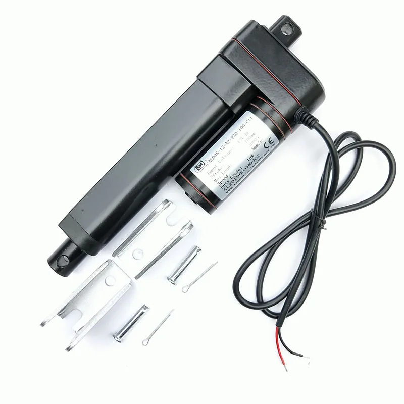 12V/24V/110V/220V 5 - 500mm Distance Electric Linear Actuator Farm ...