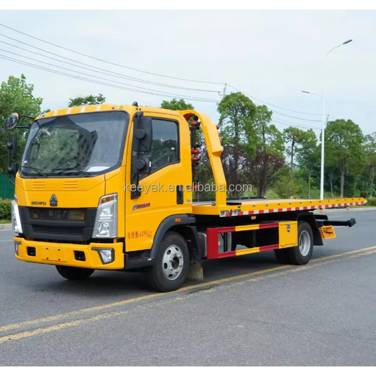 Keeyak 2024 Howo Sinotruk Lhd Rhd 4x2 4x4 4ton Light Duty Wrecker Truck ...