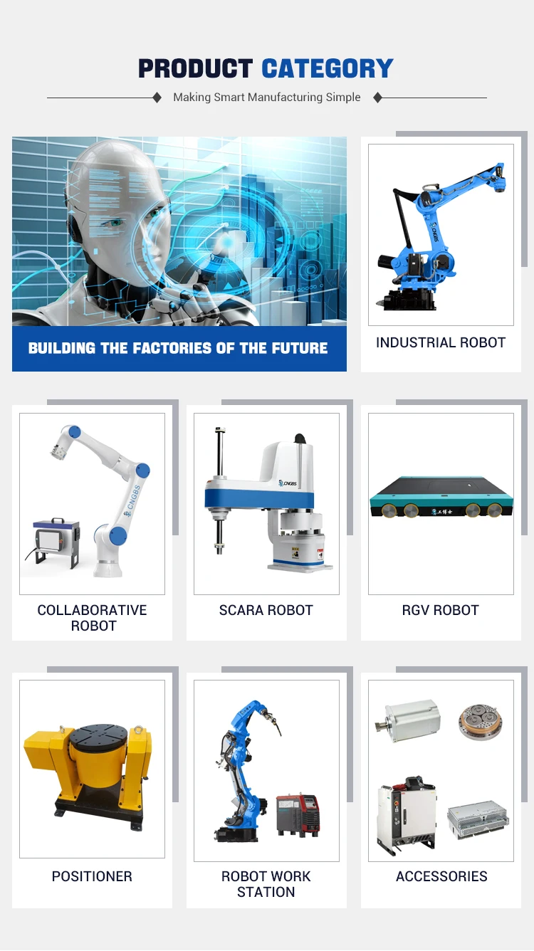 6 Axis Laser Welding Robot Arm with CNGBS Gun Cleaning Station
