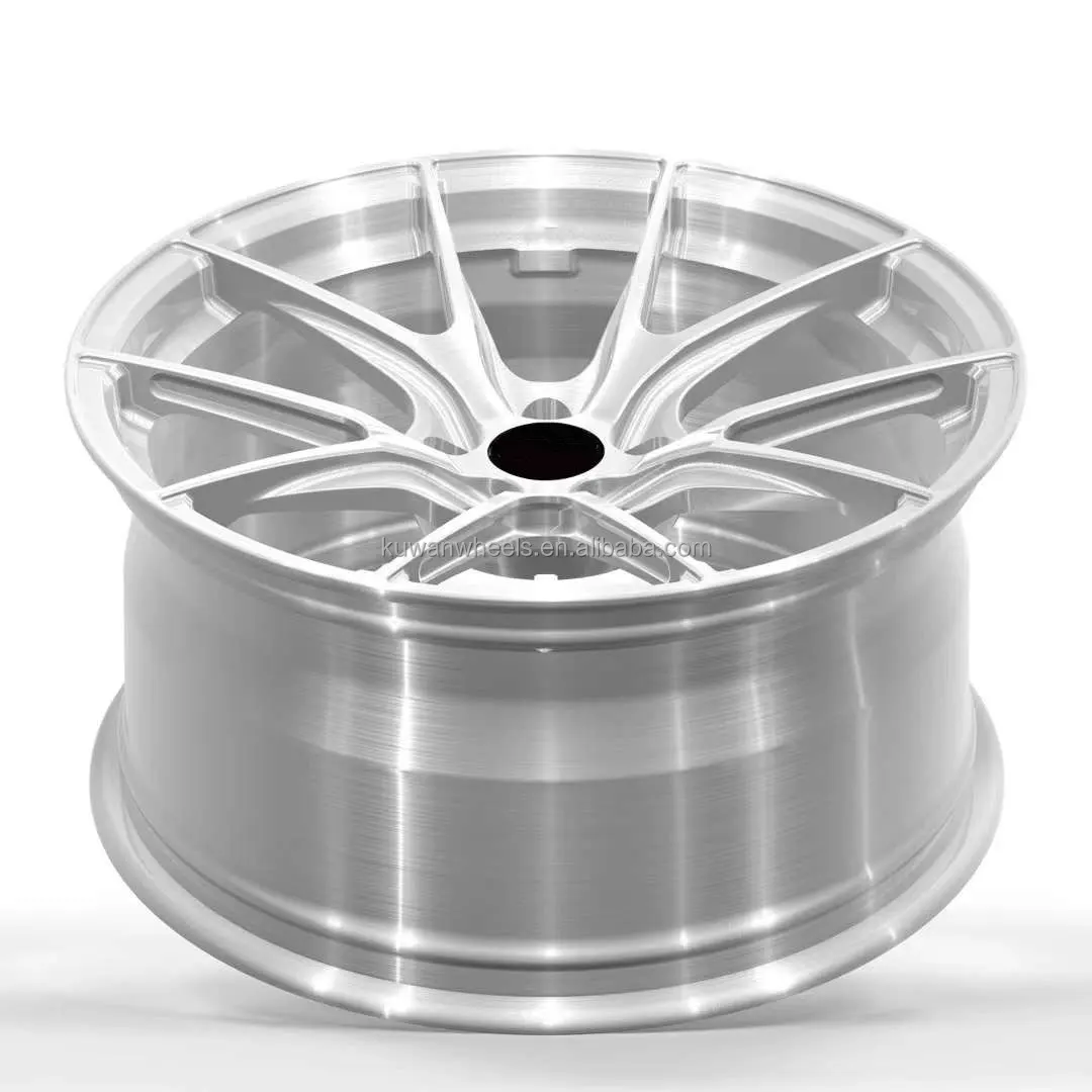 Kw Forged 5x112 Wheels 18 19 20 21 Inch Silver Brushed Alloy Passenger ...