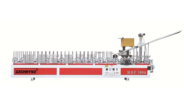 Wood Frame Making PVC Profile Wrapping Machine by ZZCHRYSO