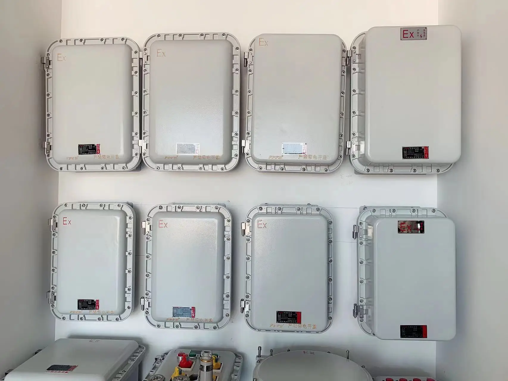 IECEX ATEX Exd IIBT6 IP65 Explosion Proof Aluminum Alloy Enclosure ...