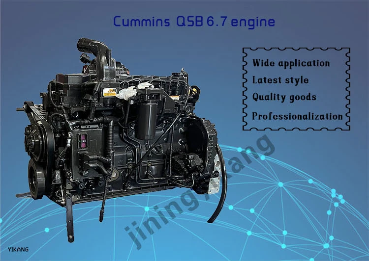 China Brand New Motor Diesel Engine Assembly Qsb6.7 For Sale - Buy ...