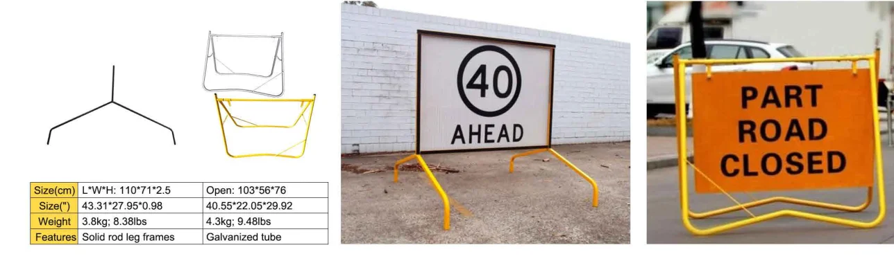 Customized Aluminum Traffic Road Signs Reflective Road Traffic Signs ...