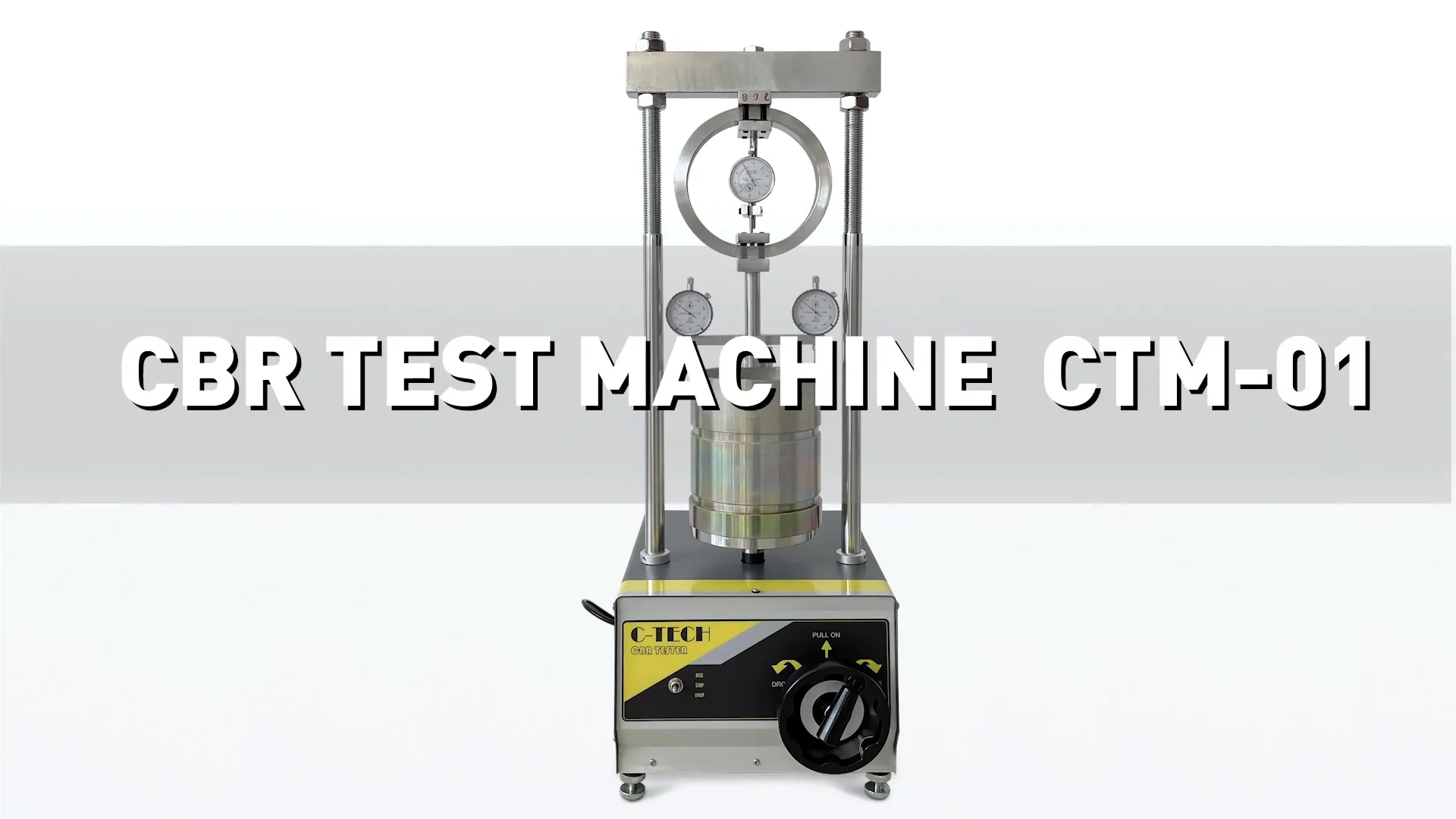 Electric California Bearing Ratio Soil Cbr Compressive Testing Machine ...
