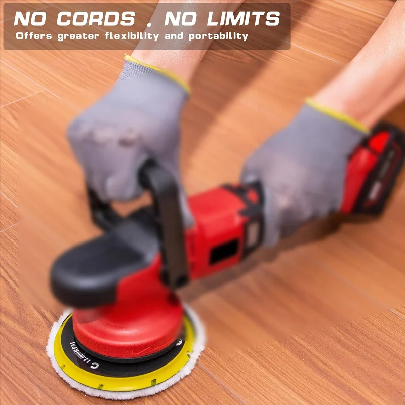 20v Cordless Buffer Polisher,Dual Action Polisher,Brushless Polisher Buffer For Effortless Car ...