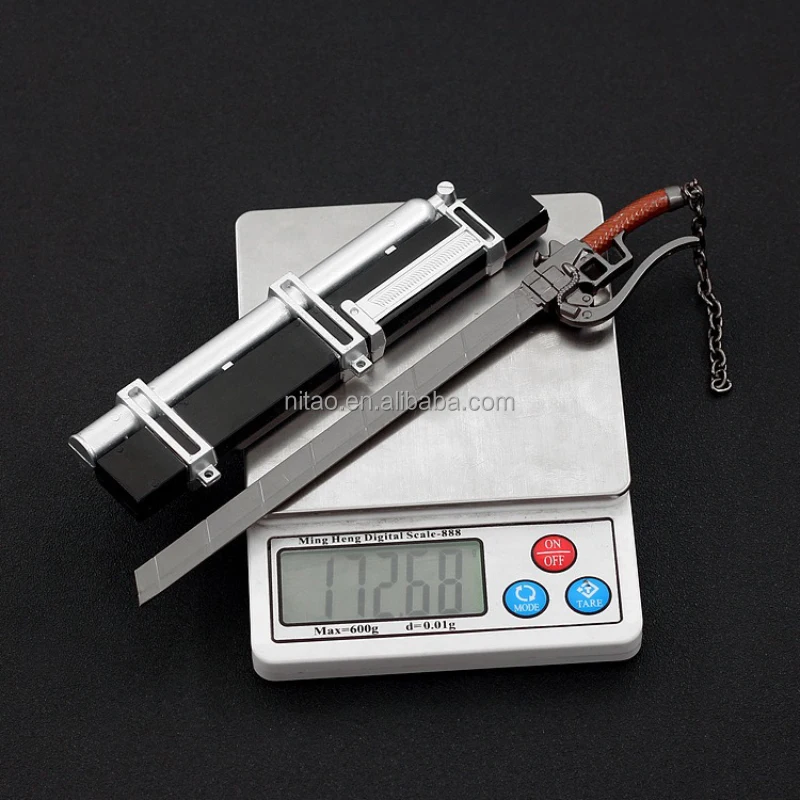 Japan Anime Attack on Titan Sword 20cm 172g Zinc Alloy Toys Metal Craft ...